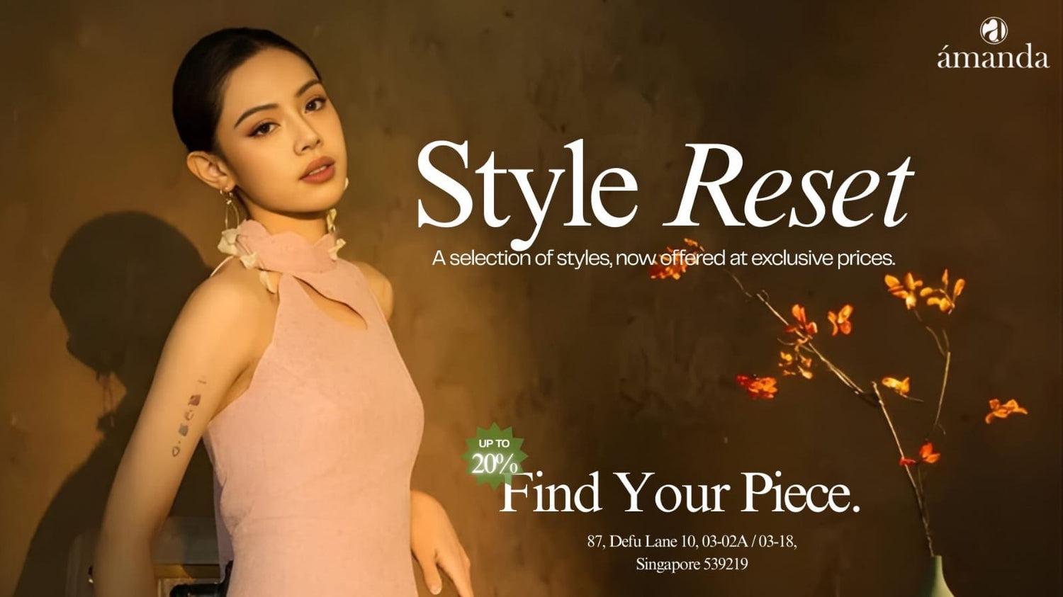 Amanda Fashion Gallery Singapore • Executive Wear for Ladies