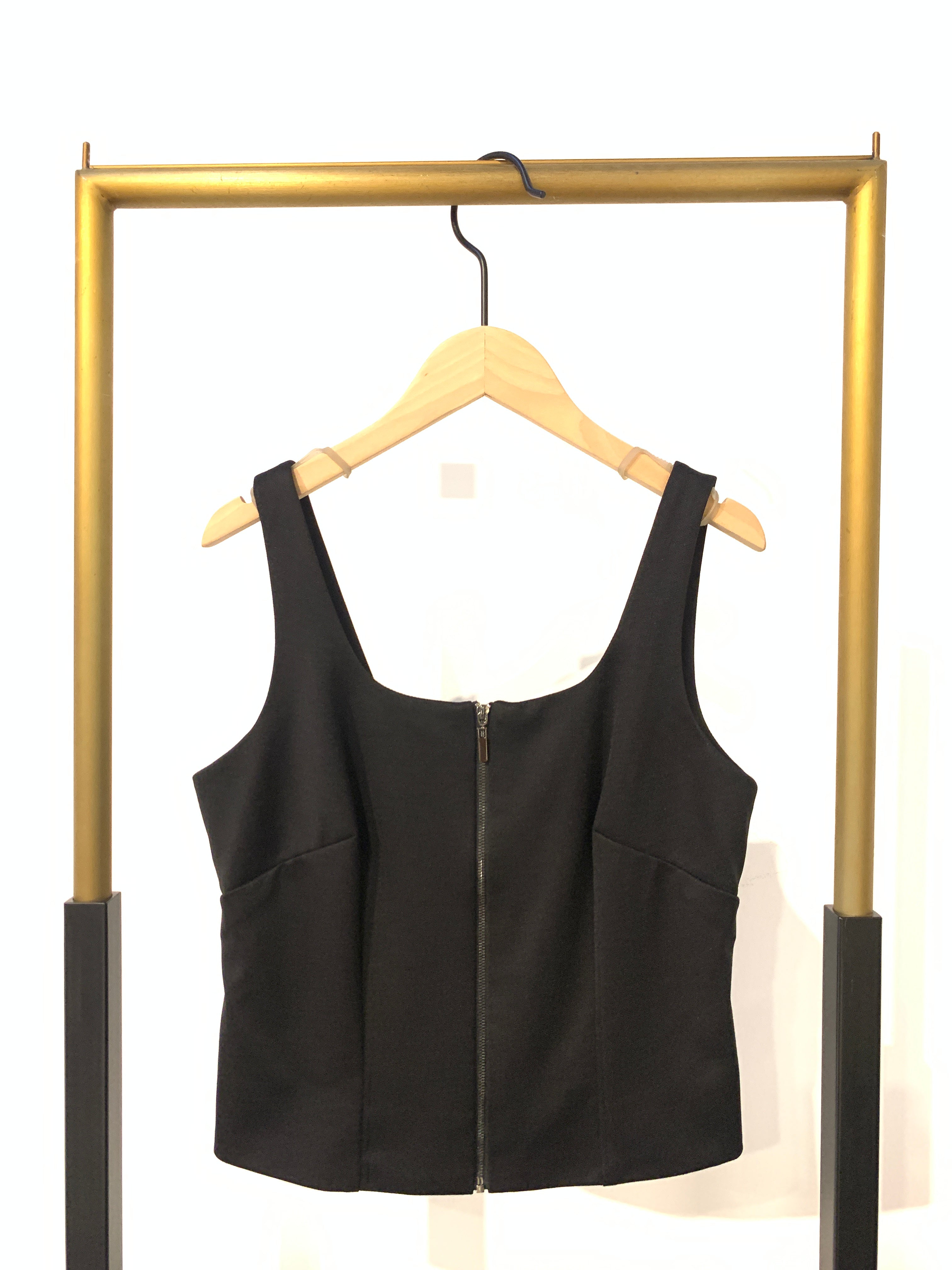 Gorria Front Zipper Top – Amanda Fashion Gallery